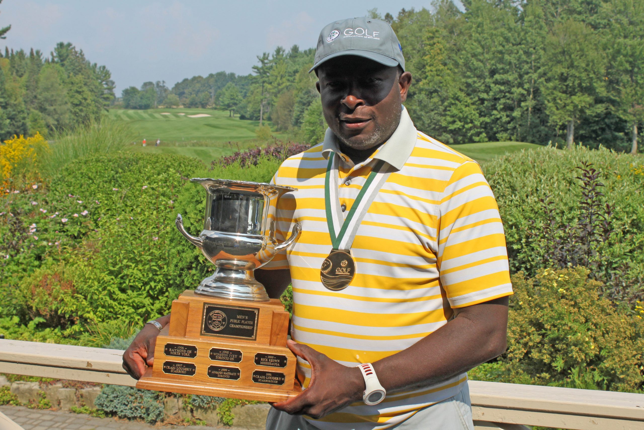 Arnold Johnson wins 2015 Baka Wireless Public Player - Golf Ontario