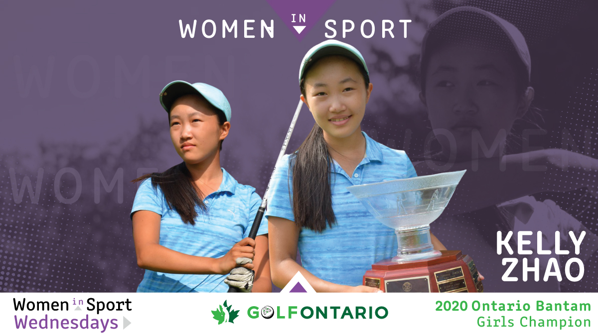 Women In Sport Wednesday’s: Kelly Zhao Edition - Golf Ontario