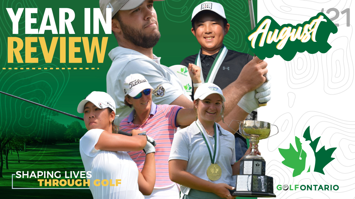 August Championship Headlines (Season In Review) - Golf Ontario