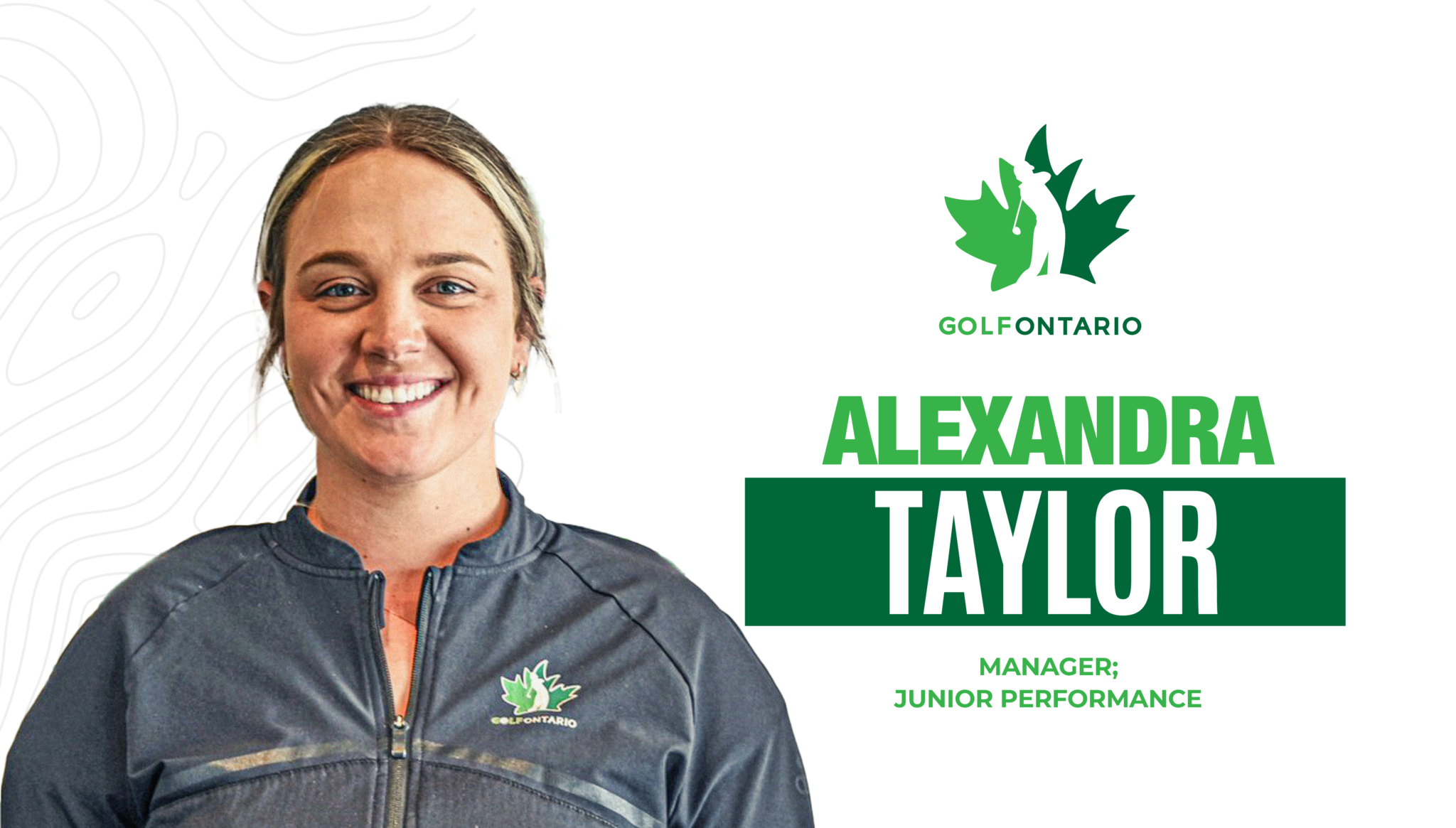 Alexandra Taylor - New Manager of Junior Performance