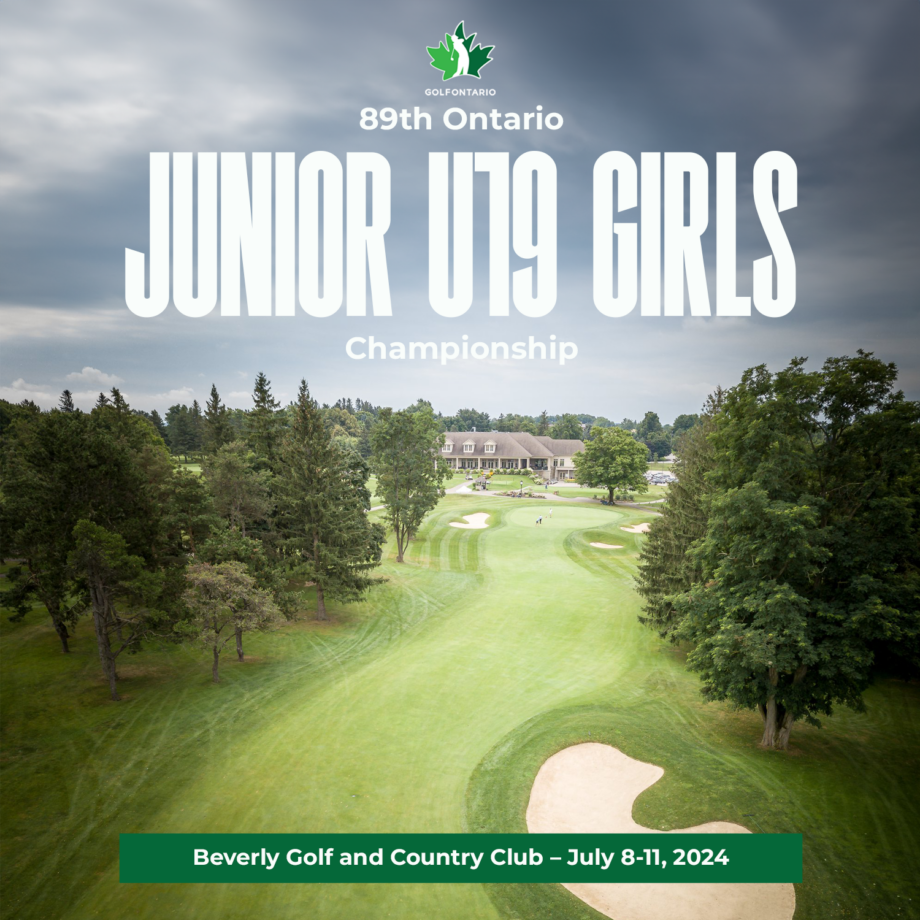 Golf Ontario is Excited to Launch 2024 Championship Schedule