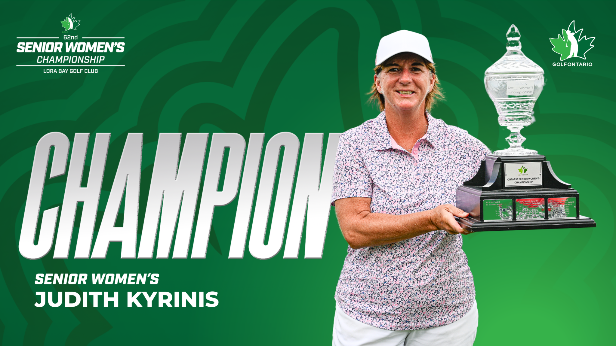 Judith Kyrinis Captures 2024 Ontario Senior Women’s Championship - Golf ...