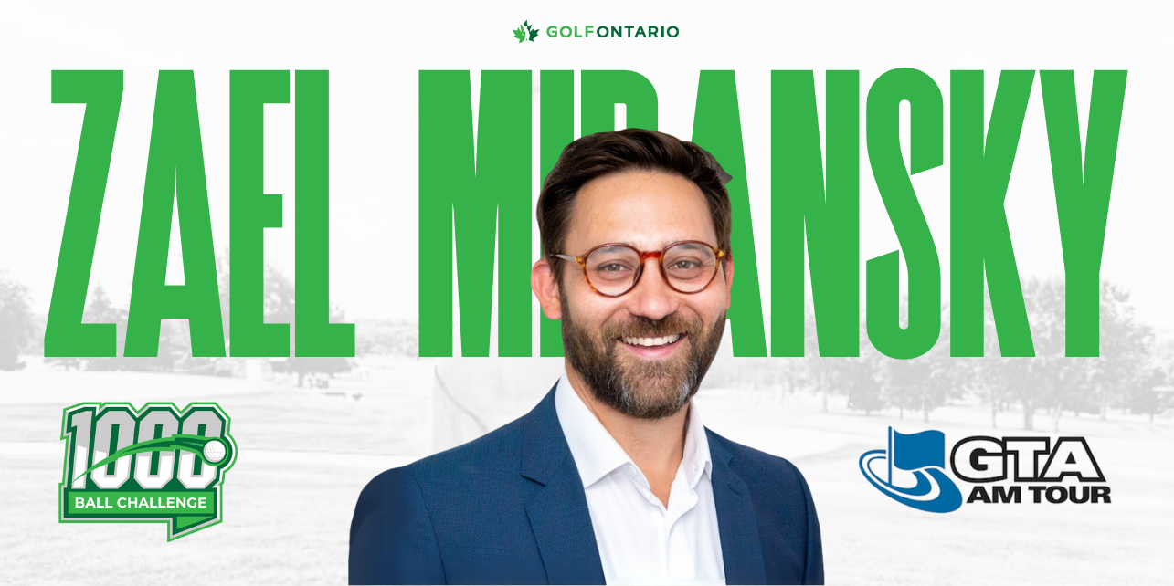 Zael Miransky Leads the Way in the 1000 Ball Challenge - Golf Ontario